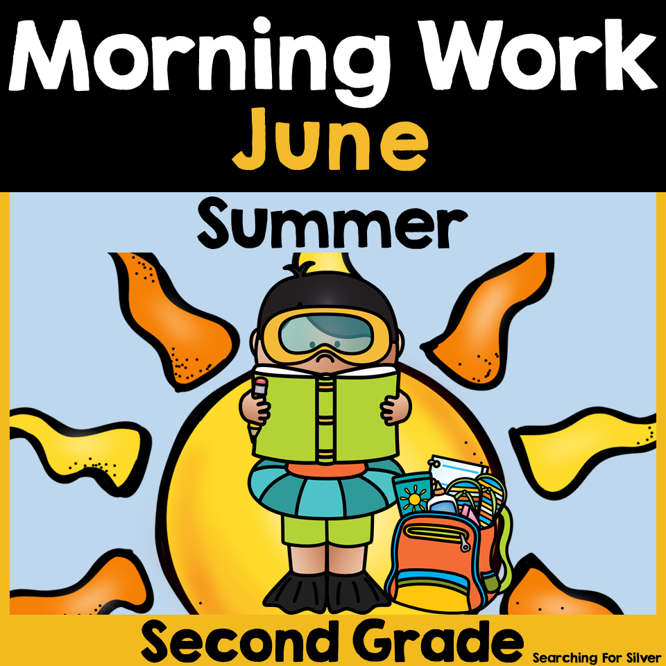 Summer Morning Work {2nd Grade} - Searching For Silver