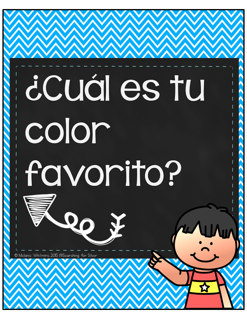 Spanish Colors Printables & Activities - Searching For Silver
