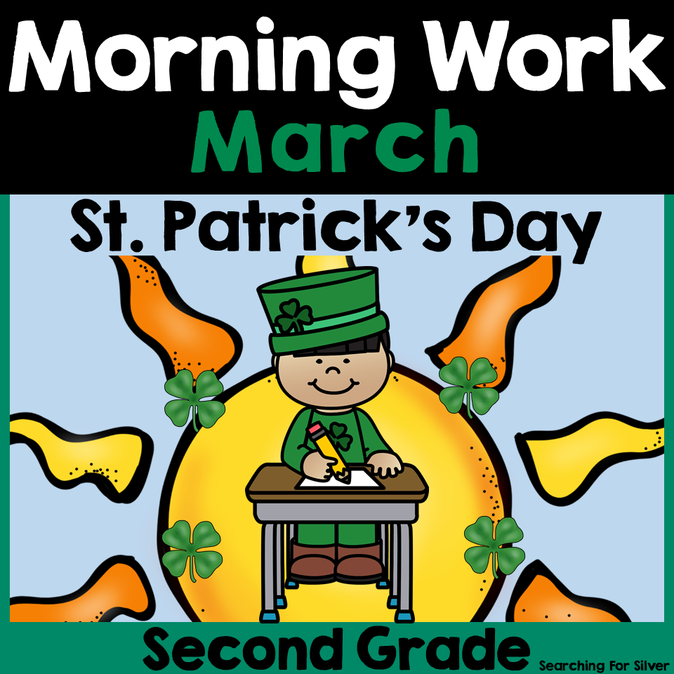 March Morning Work {2nd Grade} - Searching For Silver