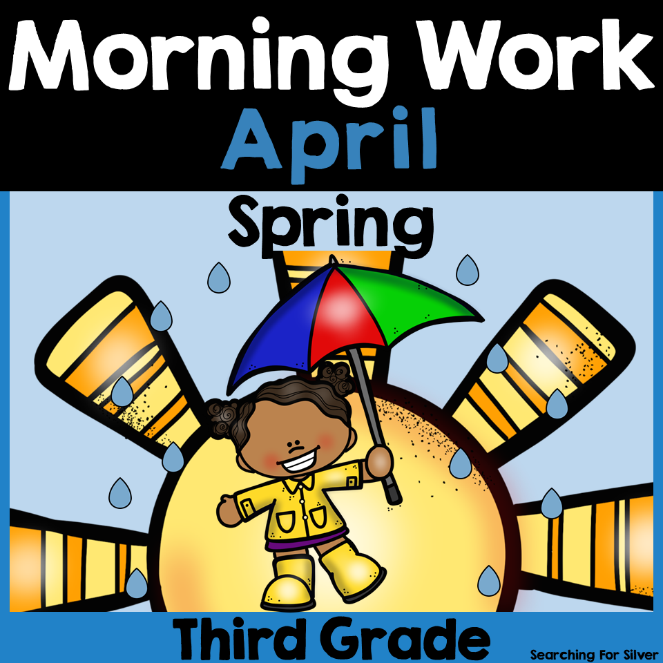 April Morning Work {3rd Grade} - Searching For Silver