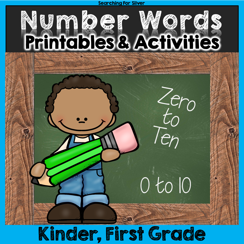 Number Words & Number Sense Printables - Searching For Silver